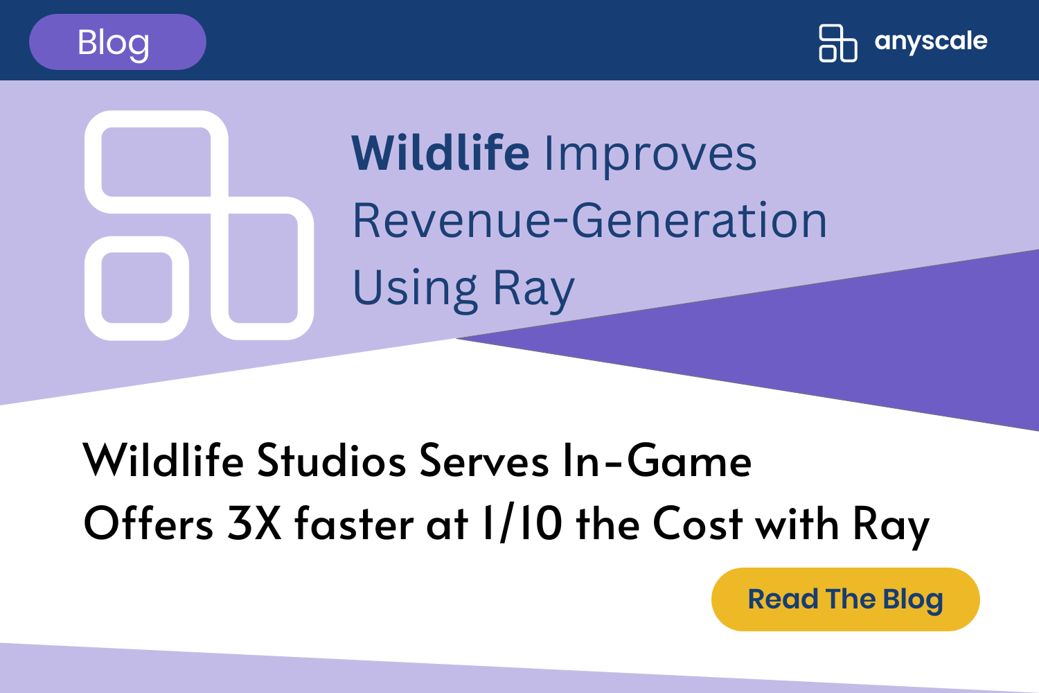 Wildlife Studios Serves In-game Offers 3X Faster at 1/10th the Cost with Ray Serve | Anyscale