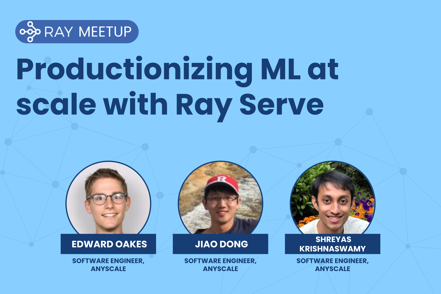 Productionizing ML at scale with Ray Serve