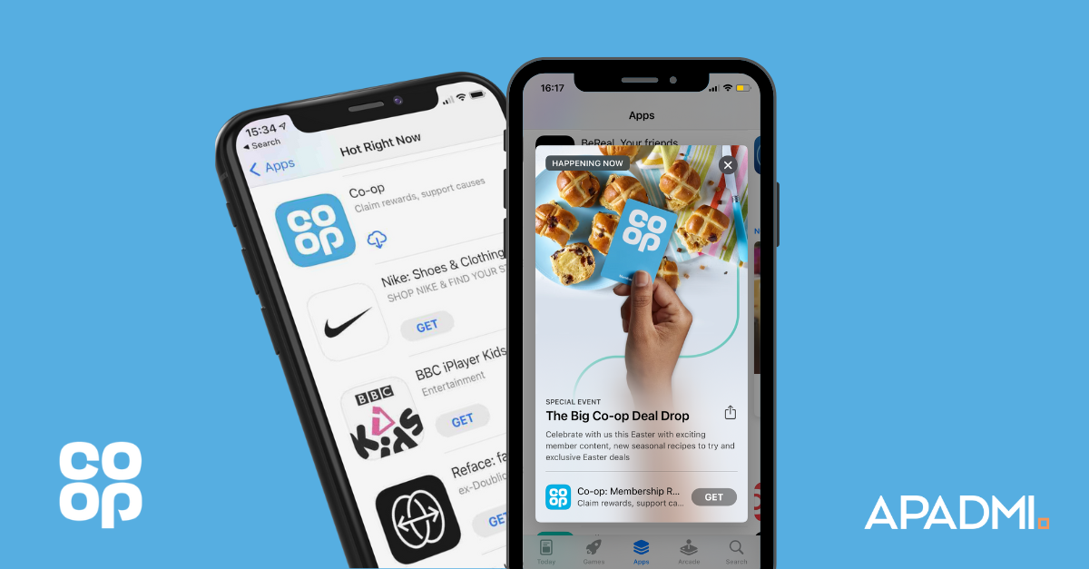 Co-op App Store Optimisation Case Study | Our Work | Apadmi