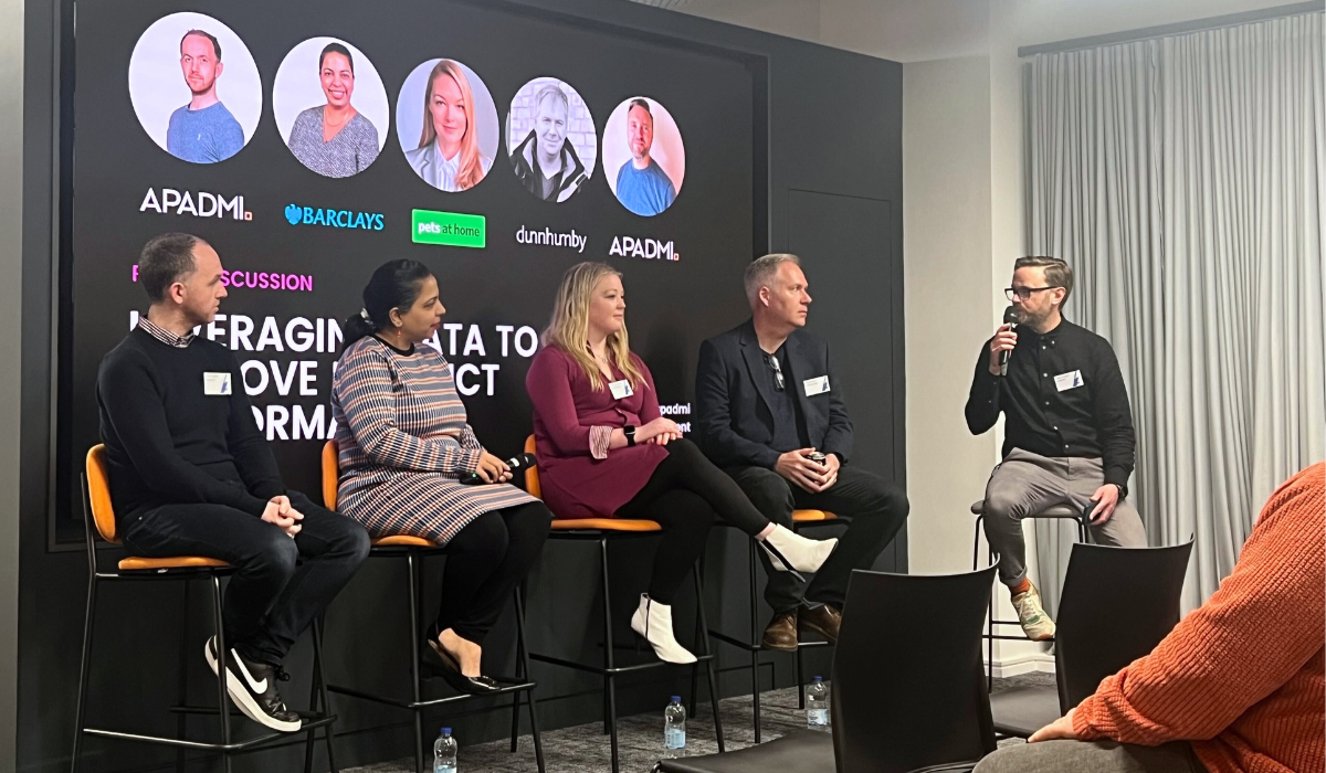 Leveraging data to improve product performance | Apadmi Events
