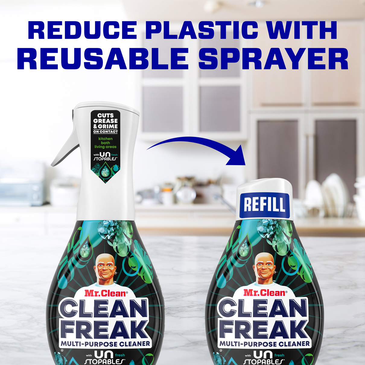 Clean Freak Mist with Fresh Scent | Mr Clean®