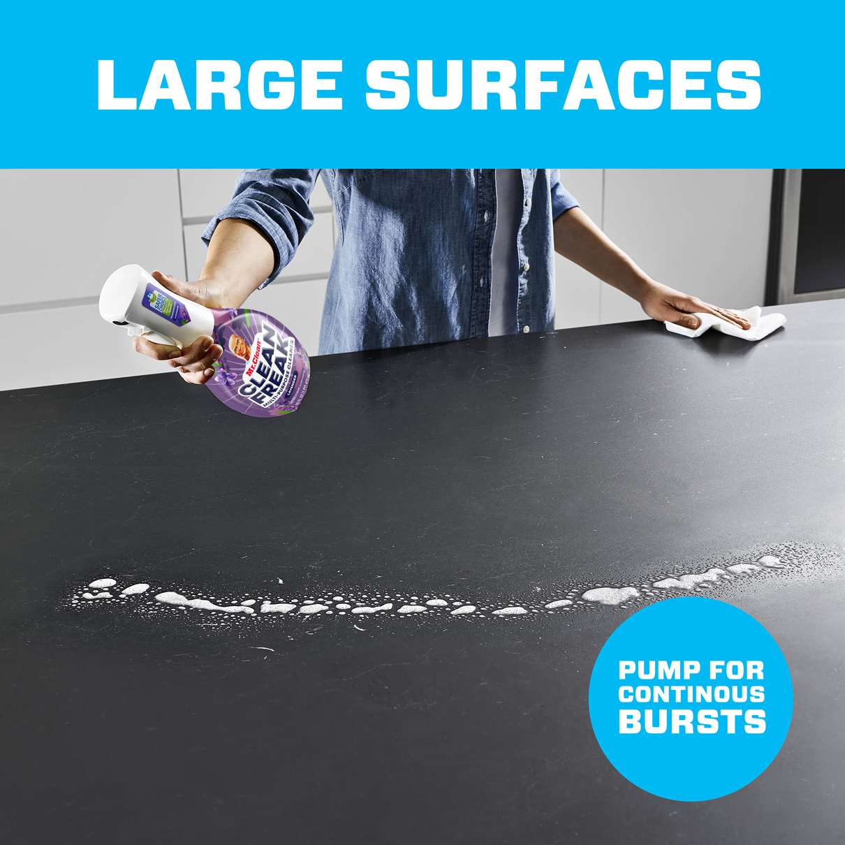 Clean Freak Mist with Lavender Scent | Mr Clean®