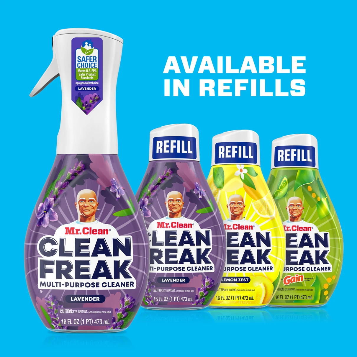 Clean Freak Mist with Lavender Scent | Mr Clean®
