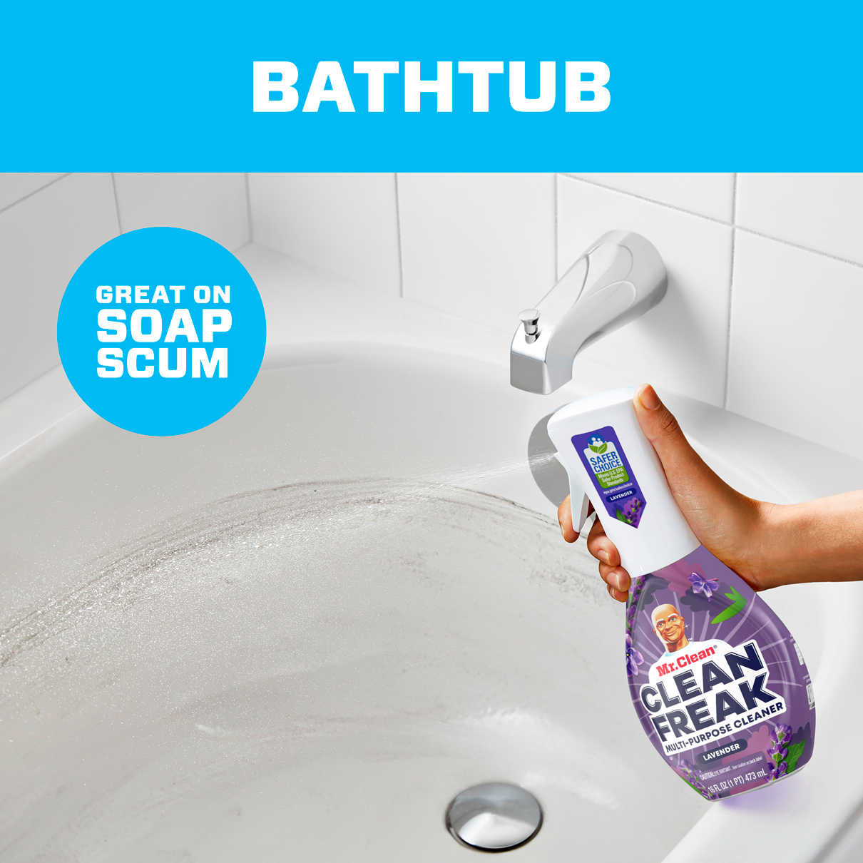 Clean Freak Mist with Lavender Scent | Mr Clean®