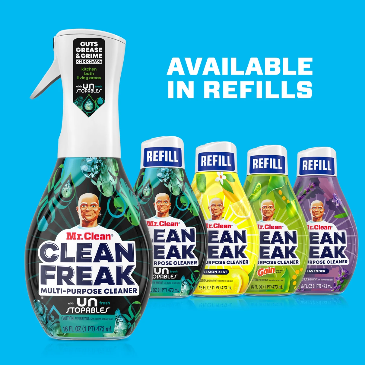 Clean Freak Mist with Fresh Scent | Mr Clean®