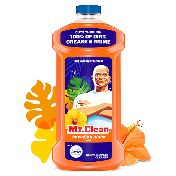 Multi Surface Cleaner With Hawaiian Aloha Scent | Mr. Clean®