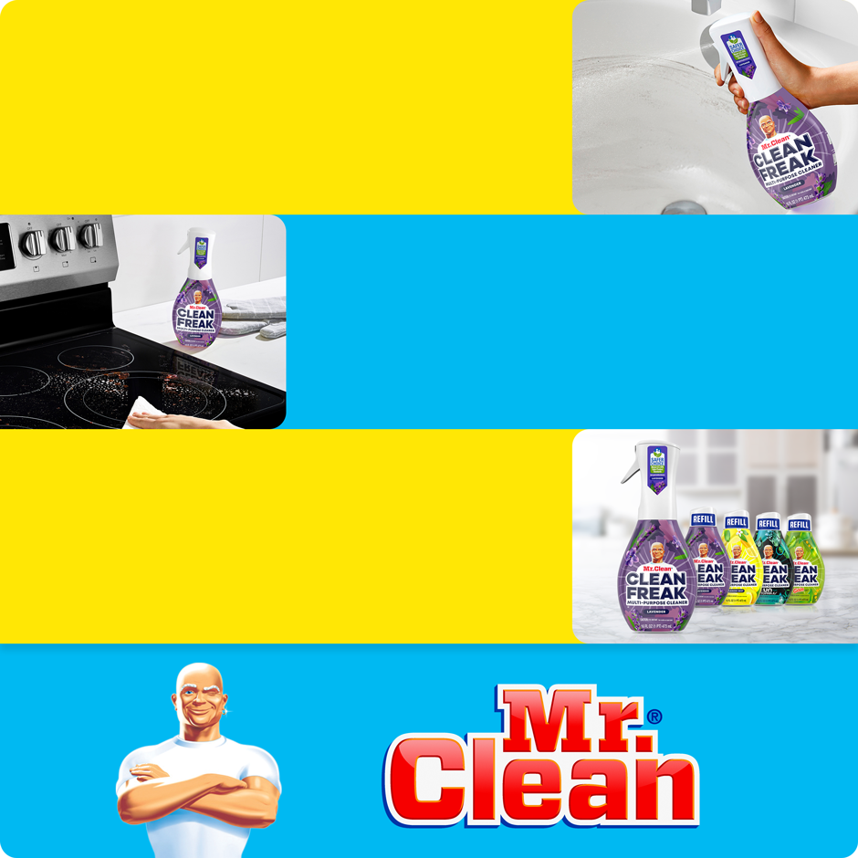 Clean Freak Mist with Lavender Scent | Mr Clean®