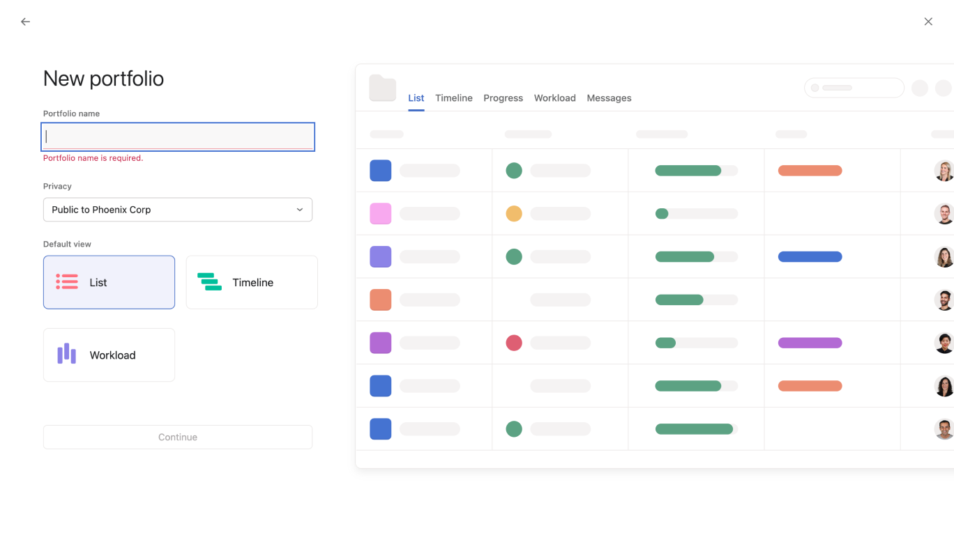 How to Create Portfolios in Asana