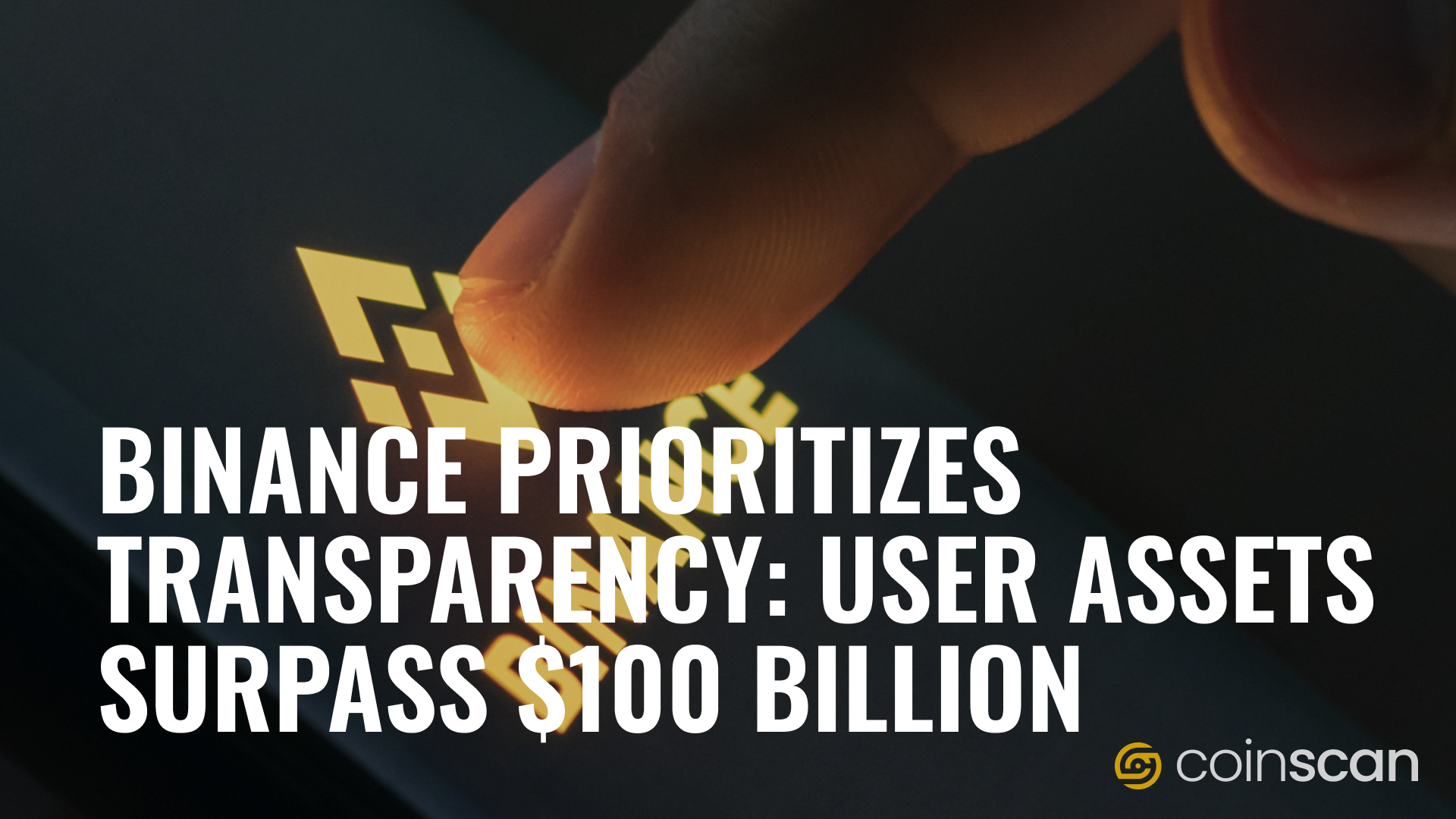 Binance User Assets Surpass $100 Billion, Highlighting Market Growth ...