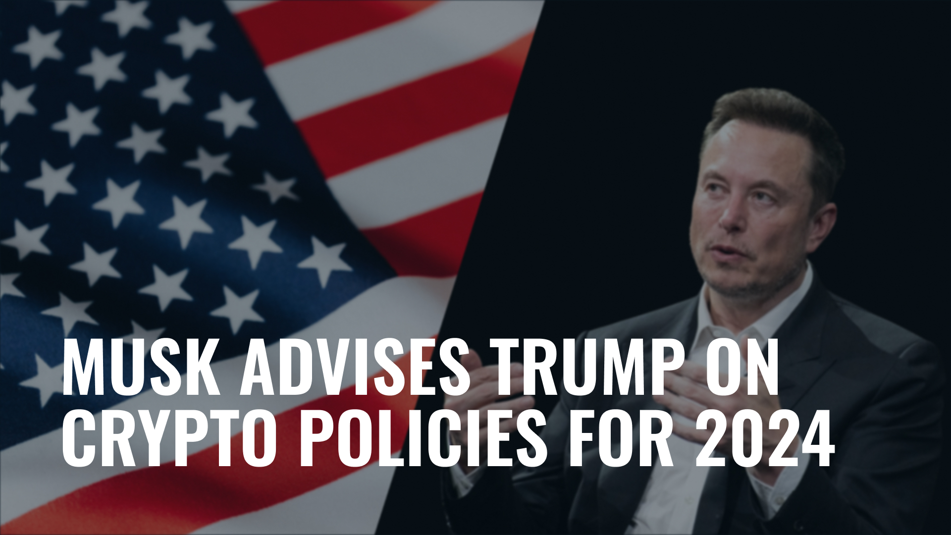 Elon Musk Advises Donald Trump on Crypto Policies Ahead of 2024 Election