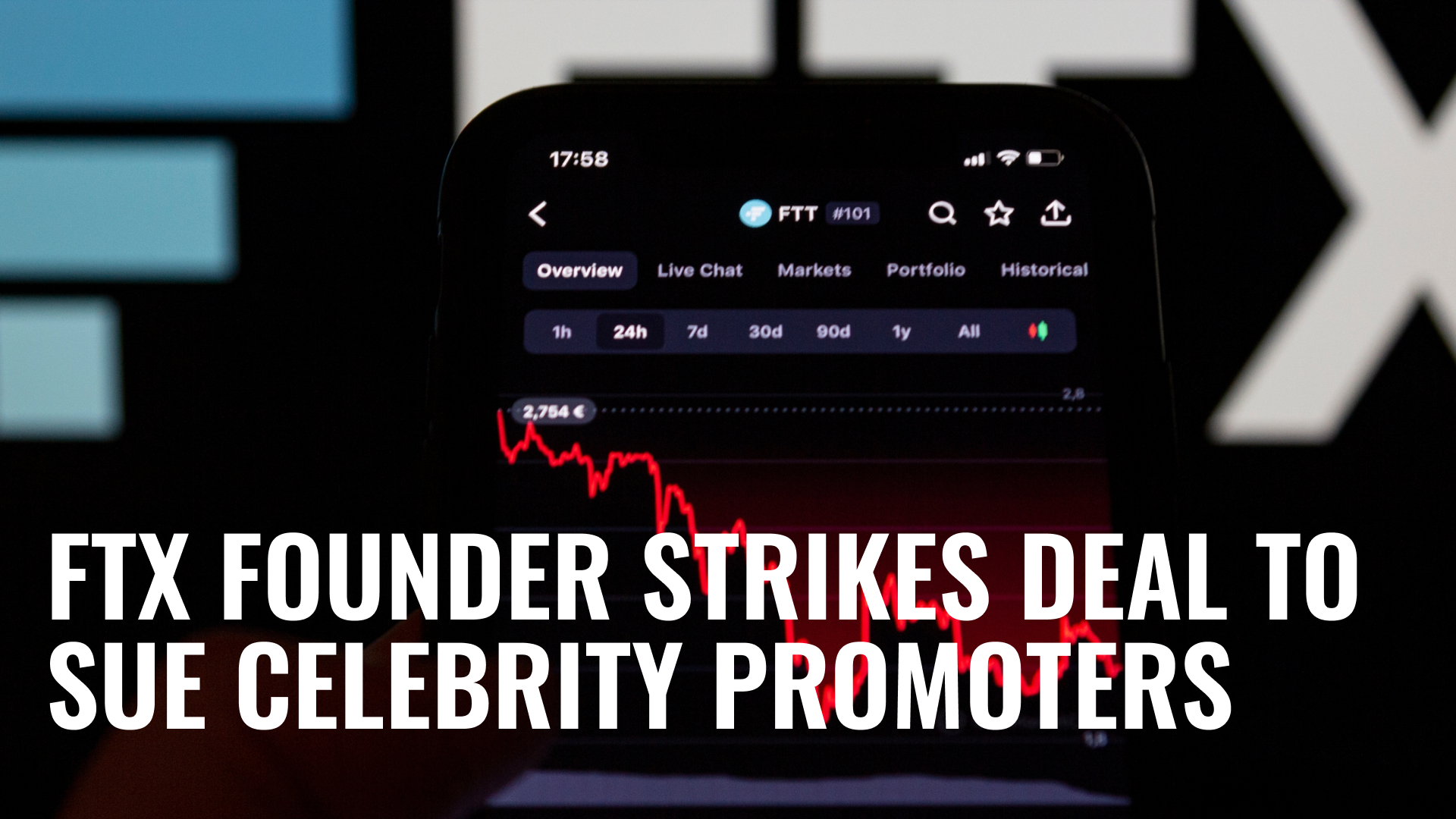 FTX Founder to Help Sue Celebrity Promoters in Exchange for Dropped Lawsuit