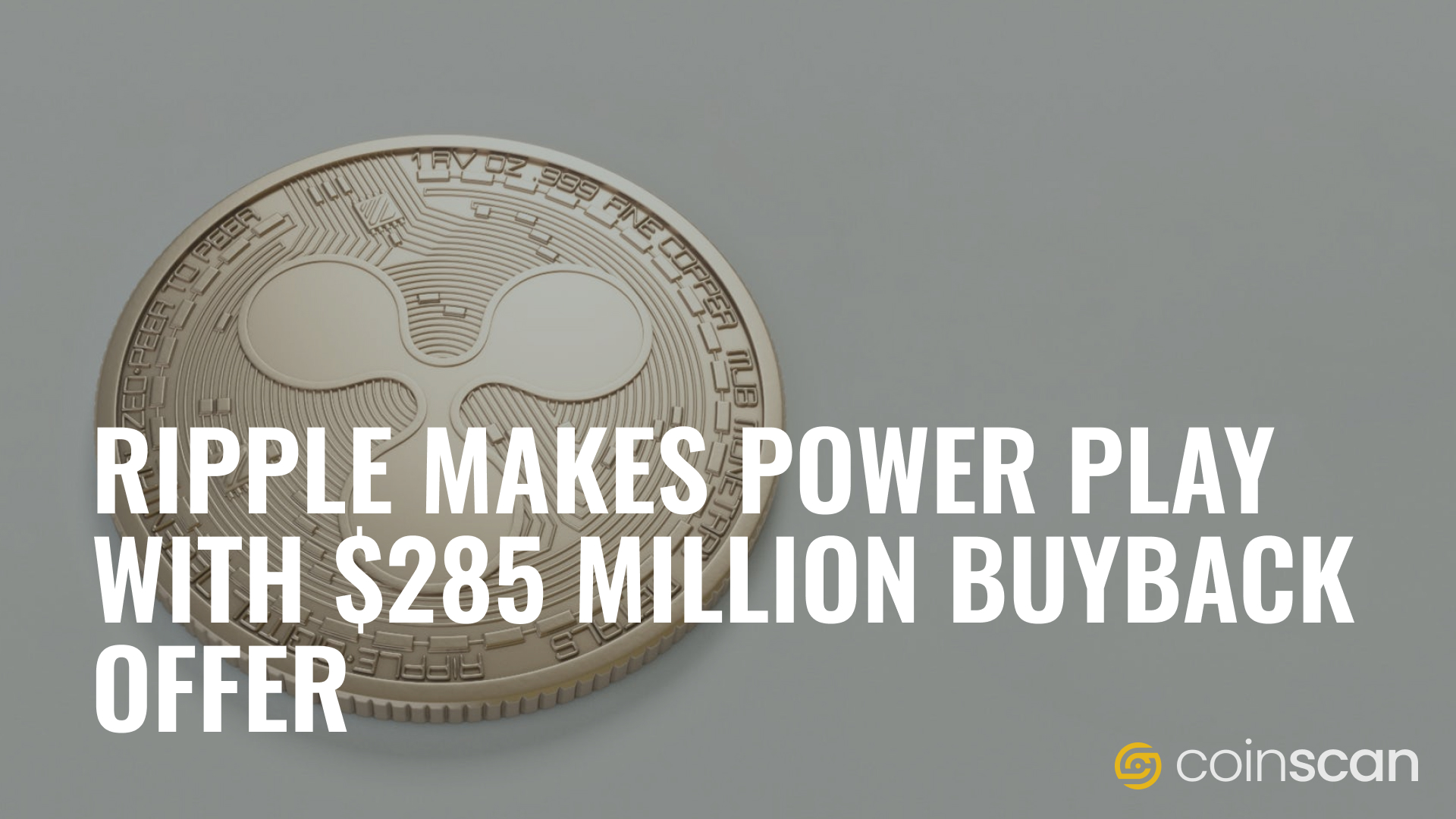 Ripple Labs Makes Waves with $285 Million Buyback Offer