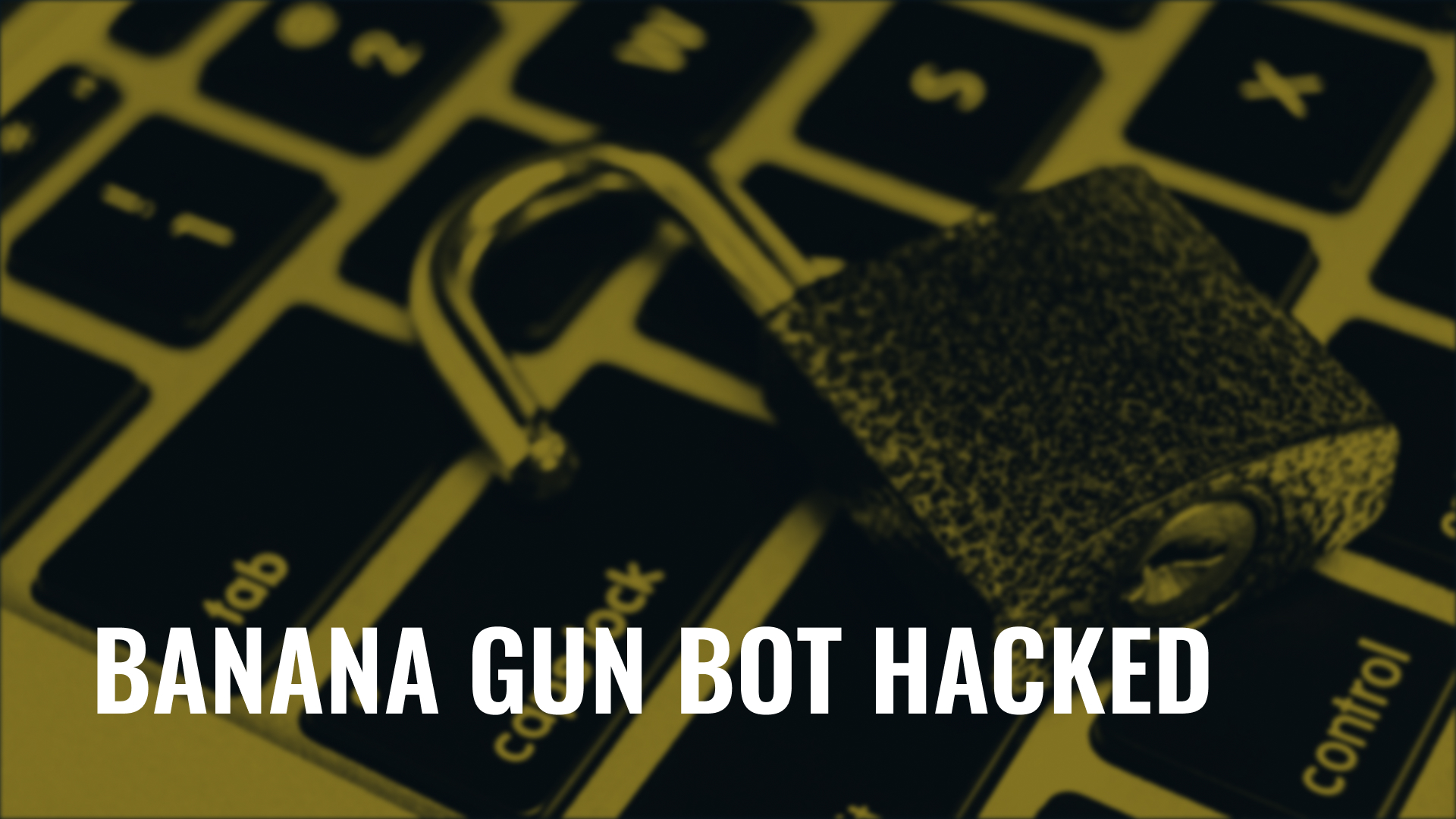 Banana Gun Bot Faces Security Breach with 563 ETH Stolen