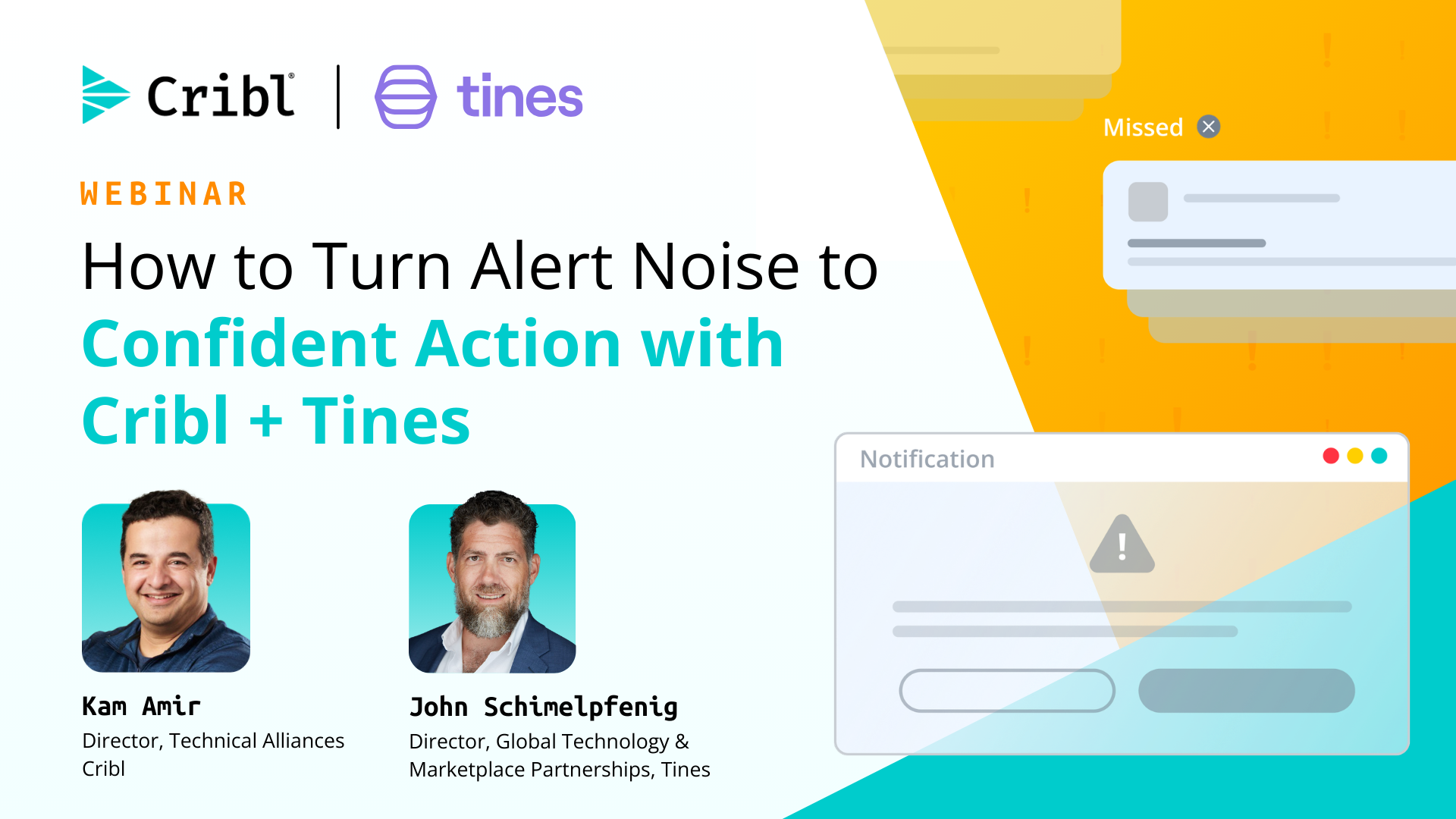 How to Turn Alert Noise to Confident Action with Cribl + Tines | Cribl