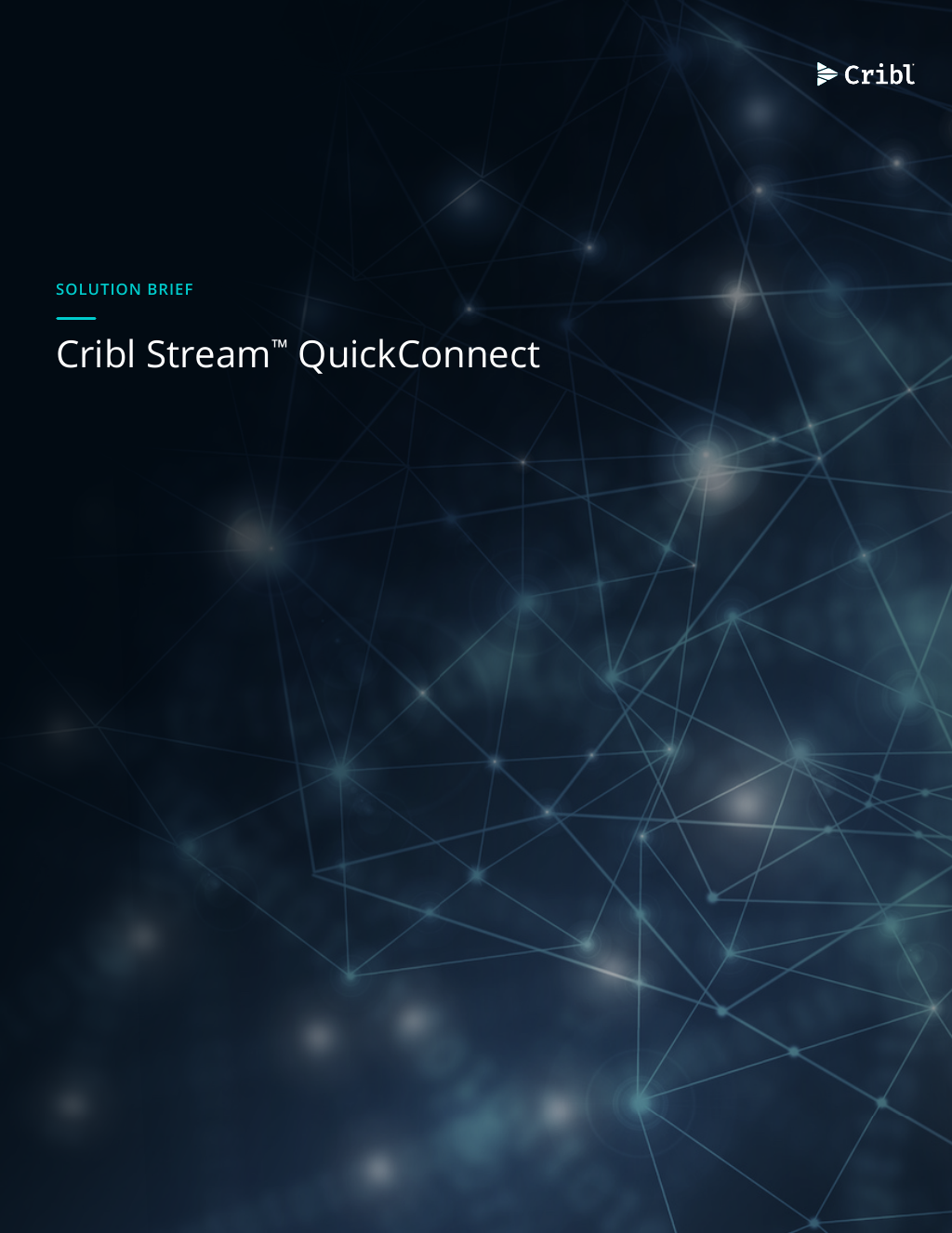 Cribl Stream QuickConnect Solution Brief