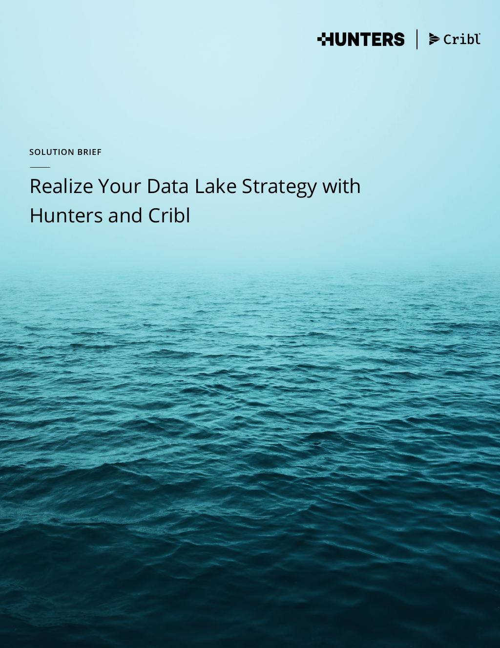 Solution Brief: Realize Your Data Lake Strategy with Hunters and Cribl