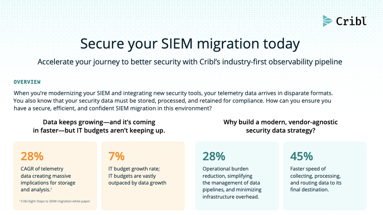 Secure your SIEM migration today
