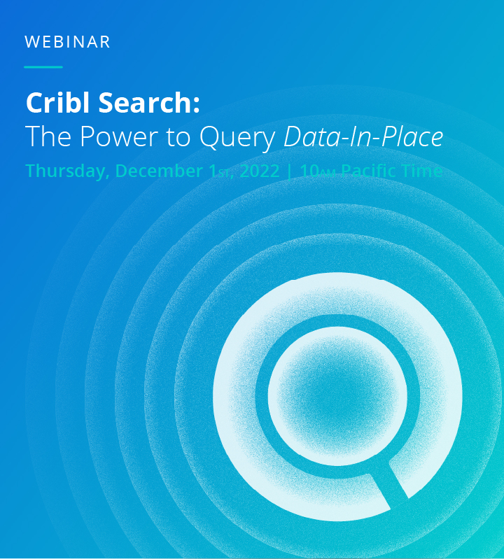 Searching Observability Data Just Became Point & Shoot - Cribl
