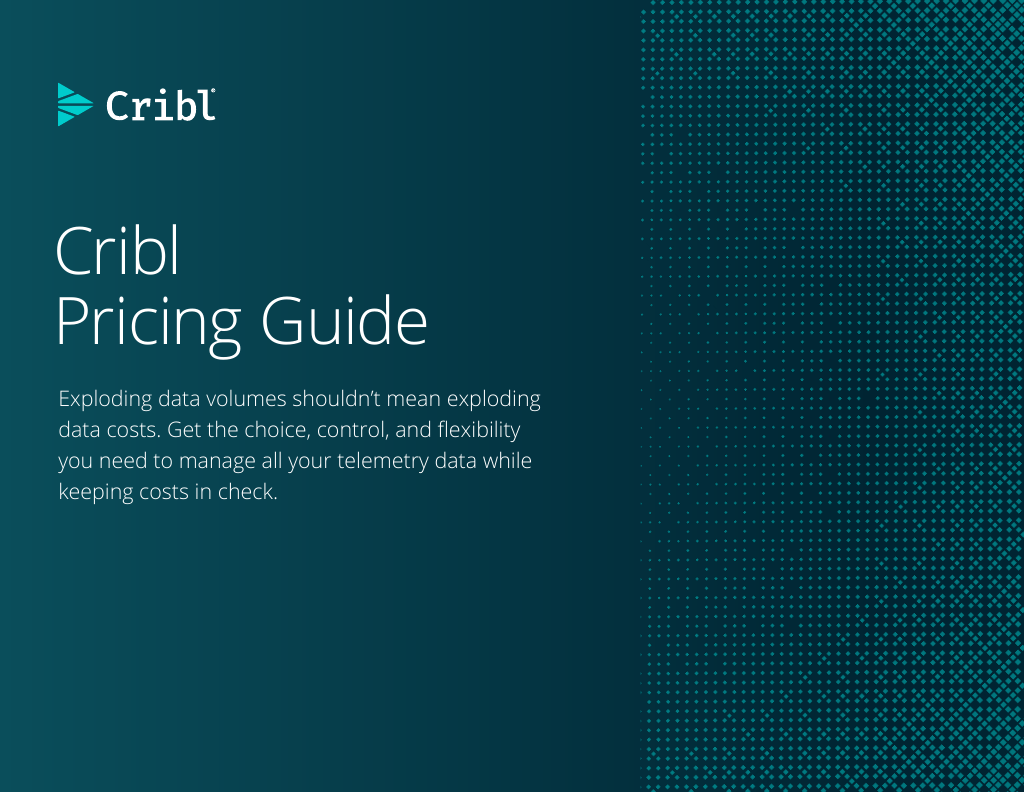 Cribl Pricing Guide