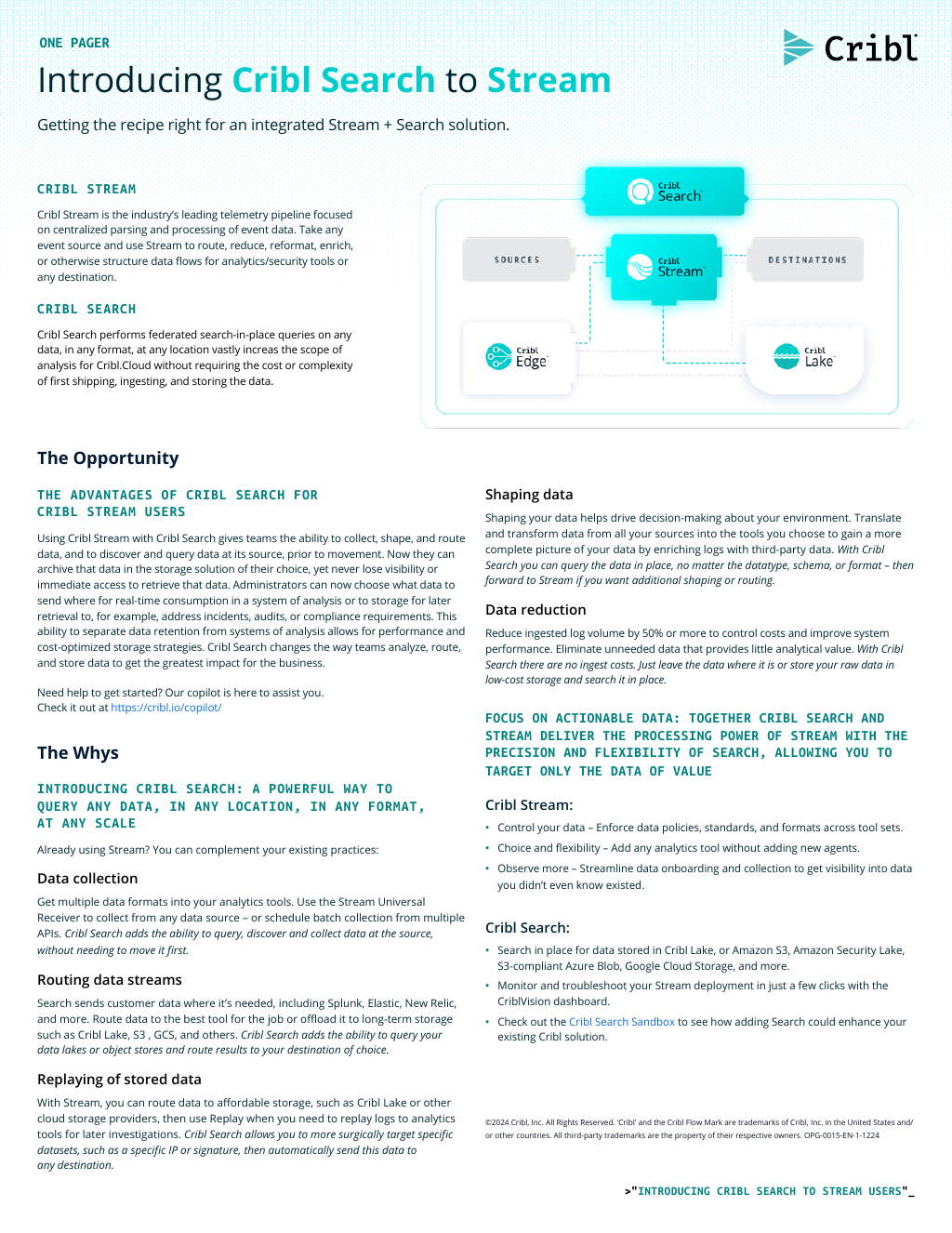 Introducing Cribl Search to Stream users