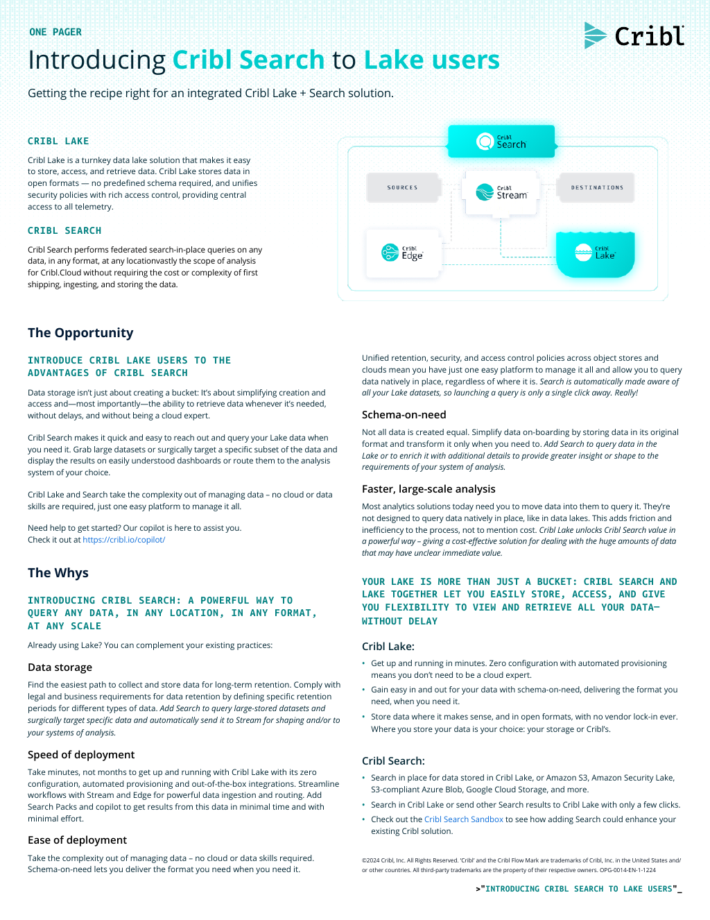 Introducing Cribl Search to Lake users