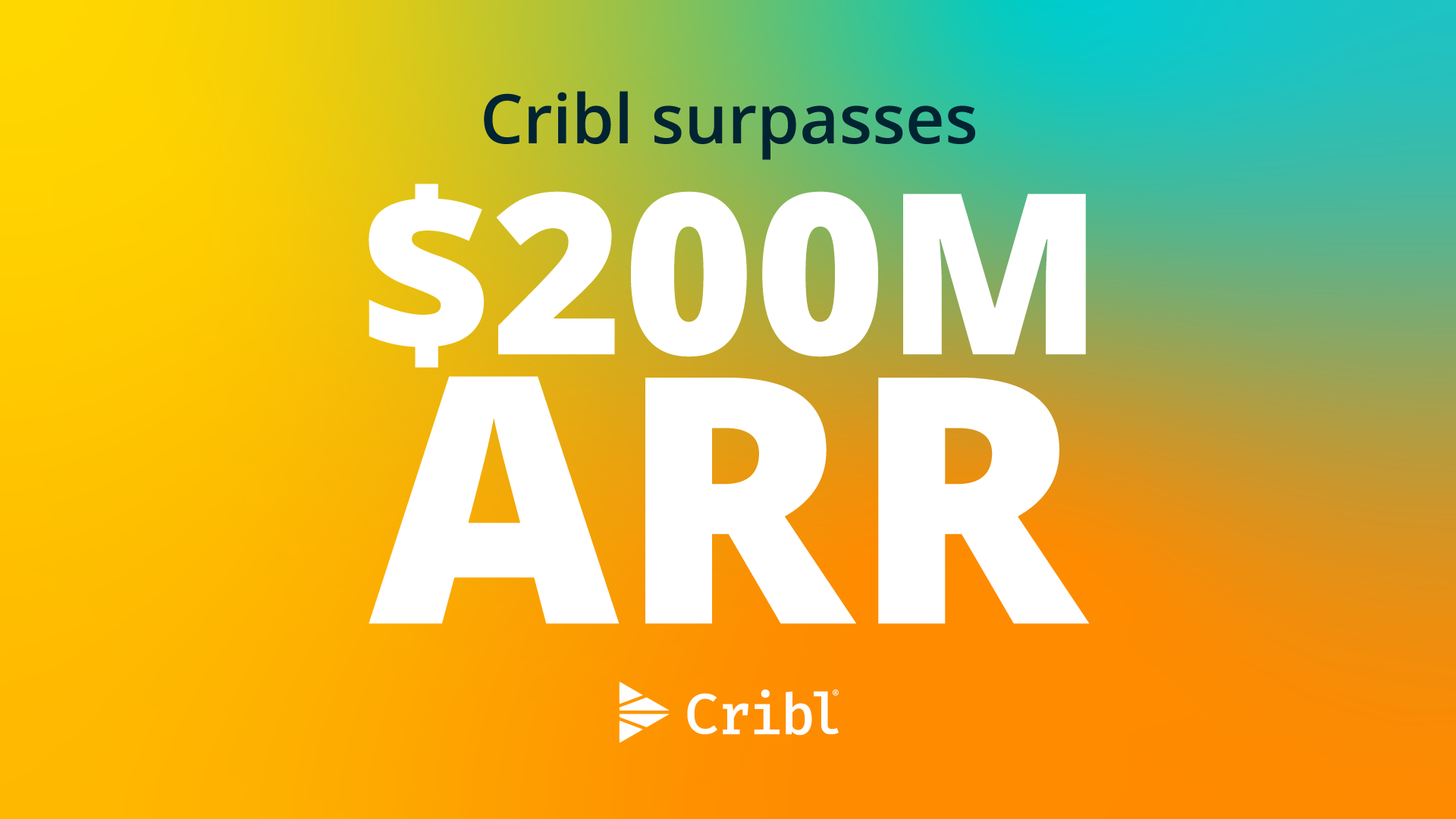 Cribl Surpasses $200M ARR!