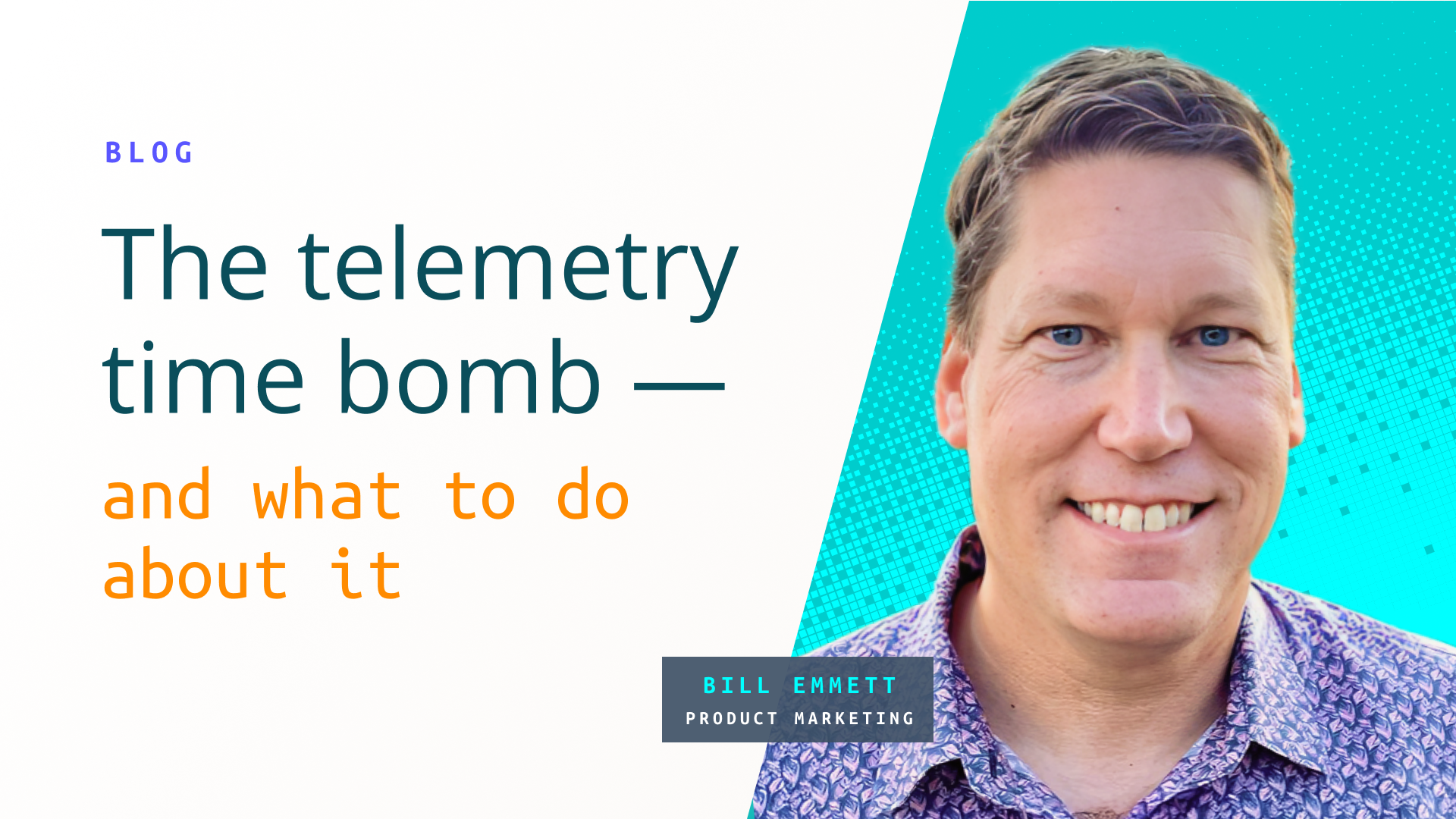 The telemetry time bomb — and what to do about it