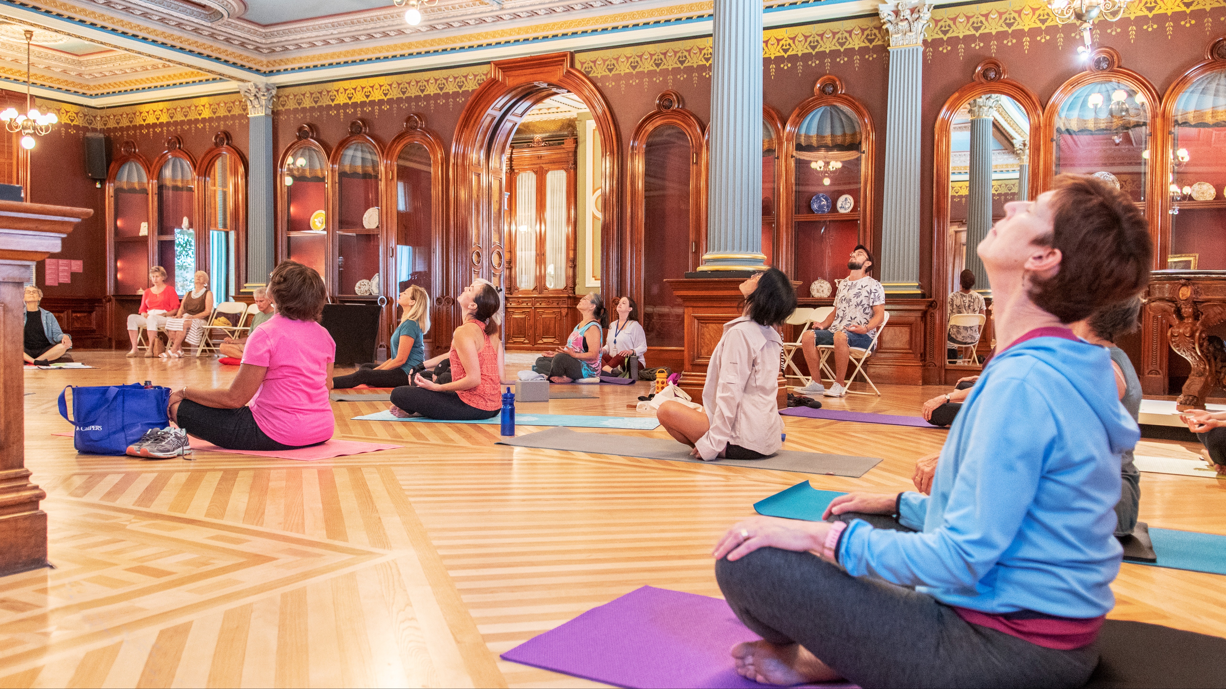 Yoga at the Crocker | Crocker Art Museum