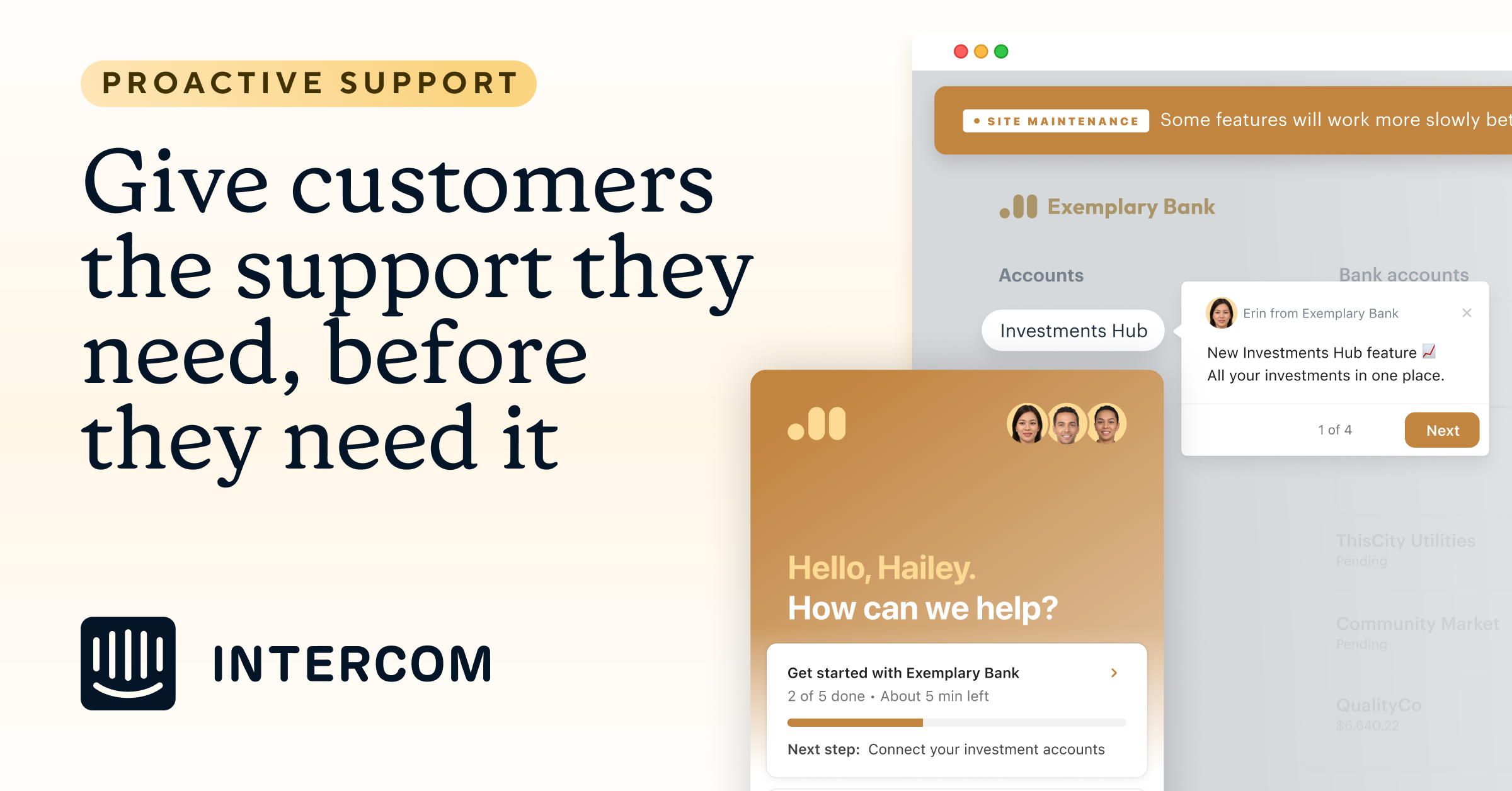 Proactive Support | Intercom