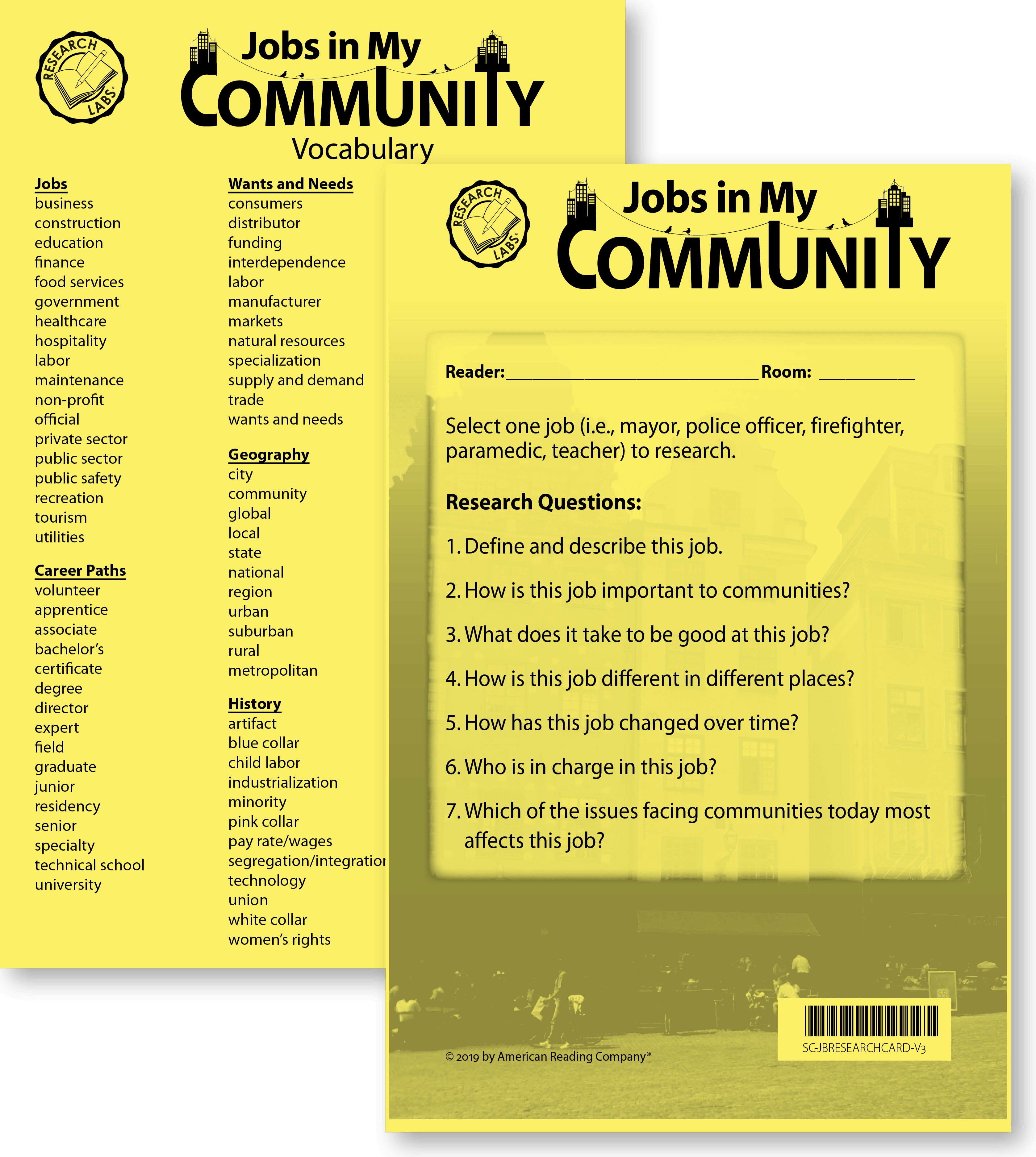 Jobs in My Community | ARC Core Theme