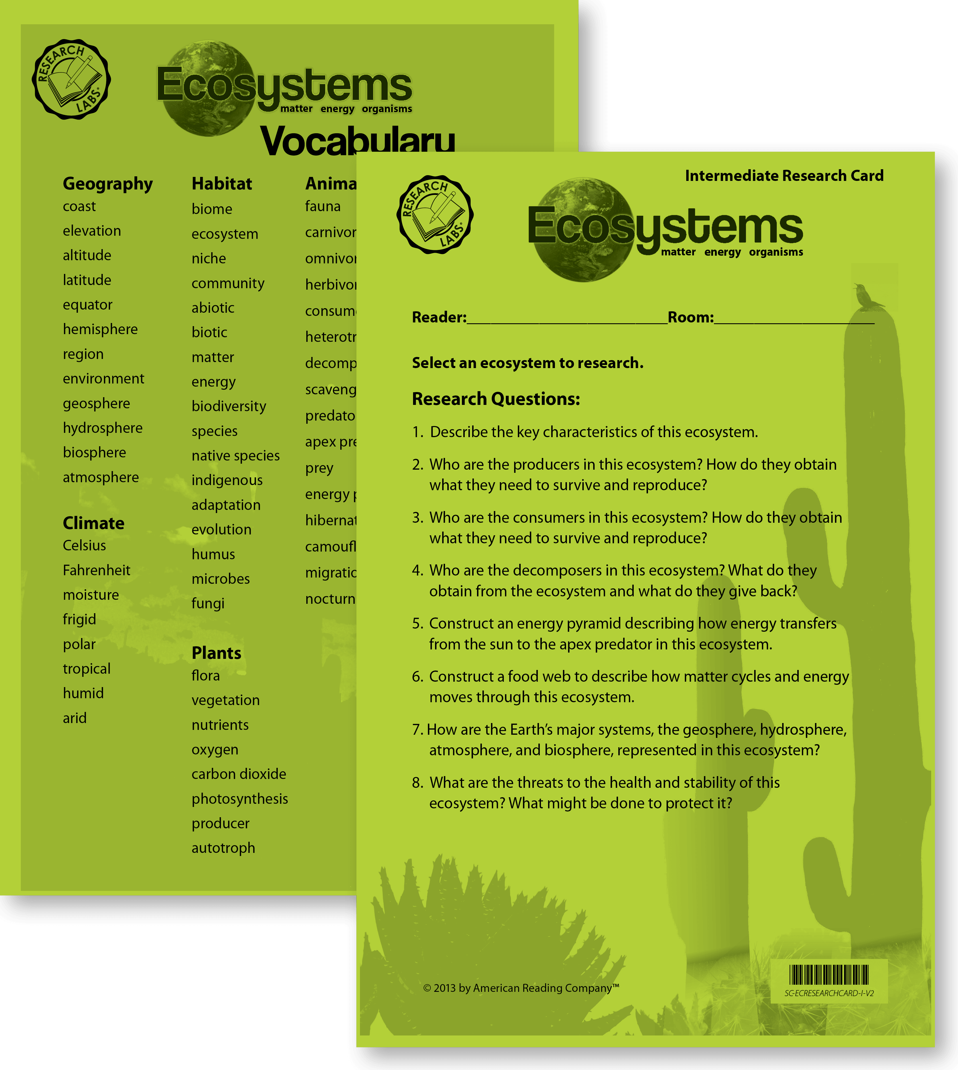 Ecosystems | ARC Core Theme