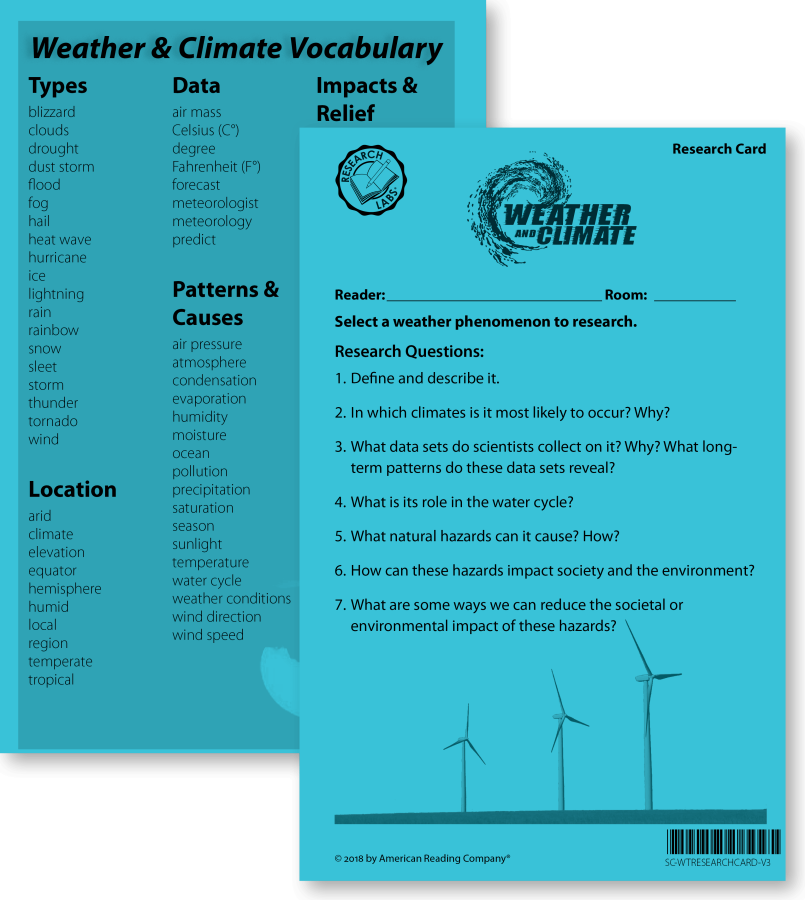 Weather & Climate | ARC Core Theme