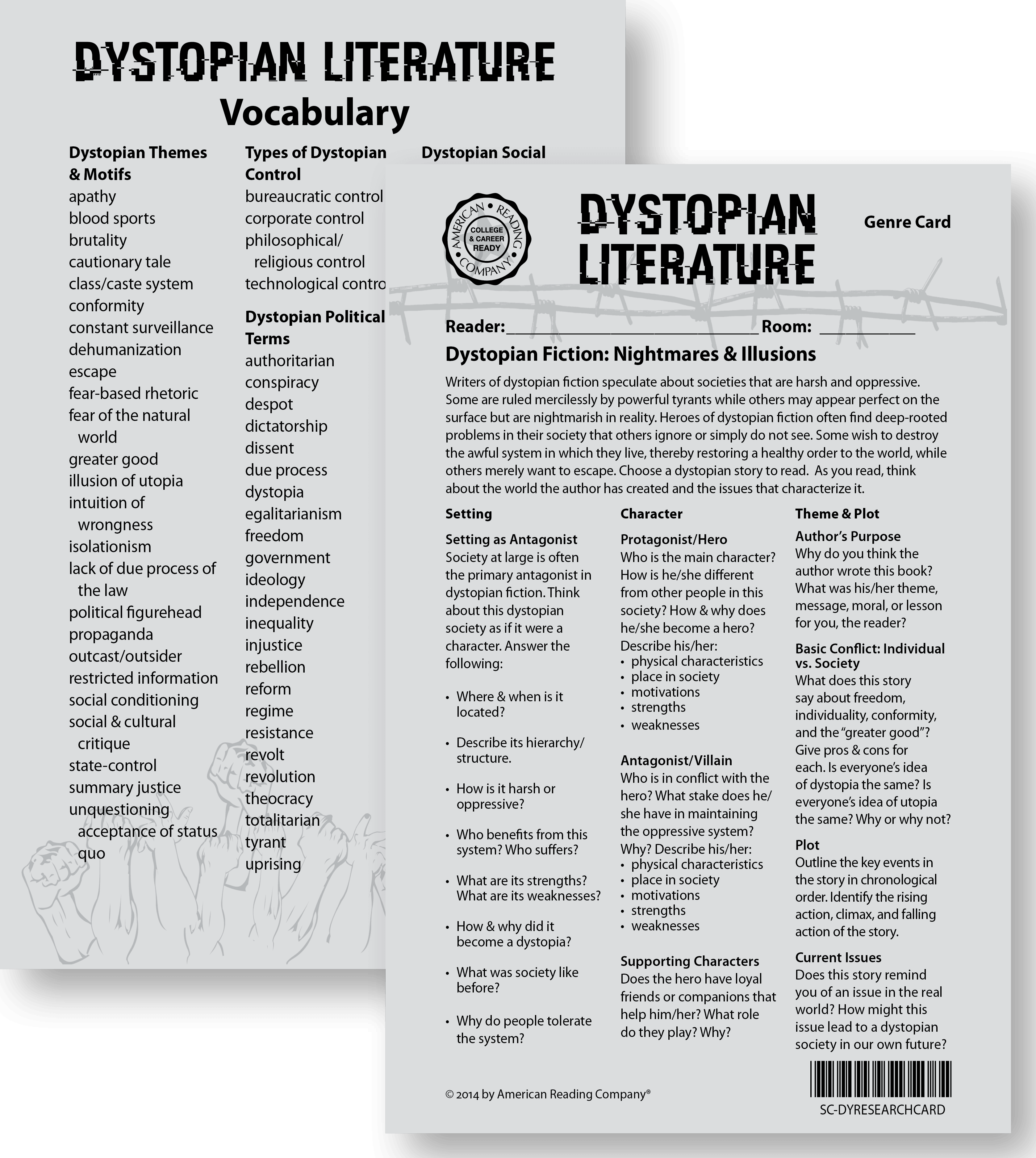 Dystopian Literature | ARC Core Theme