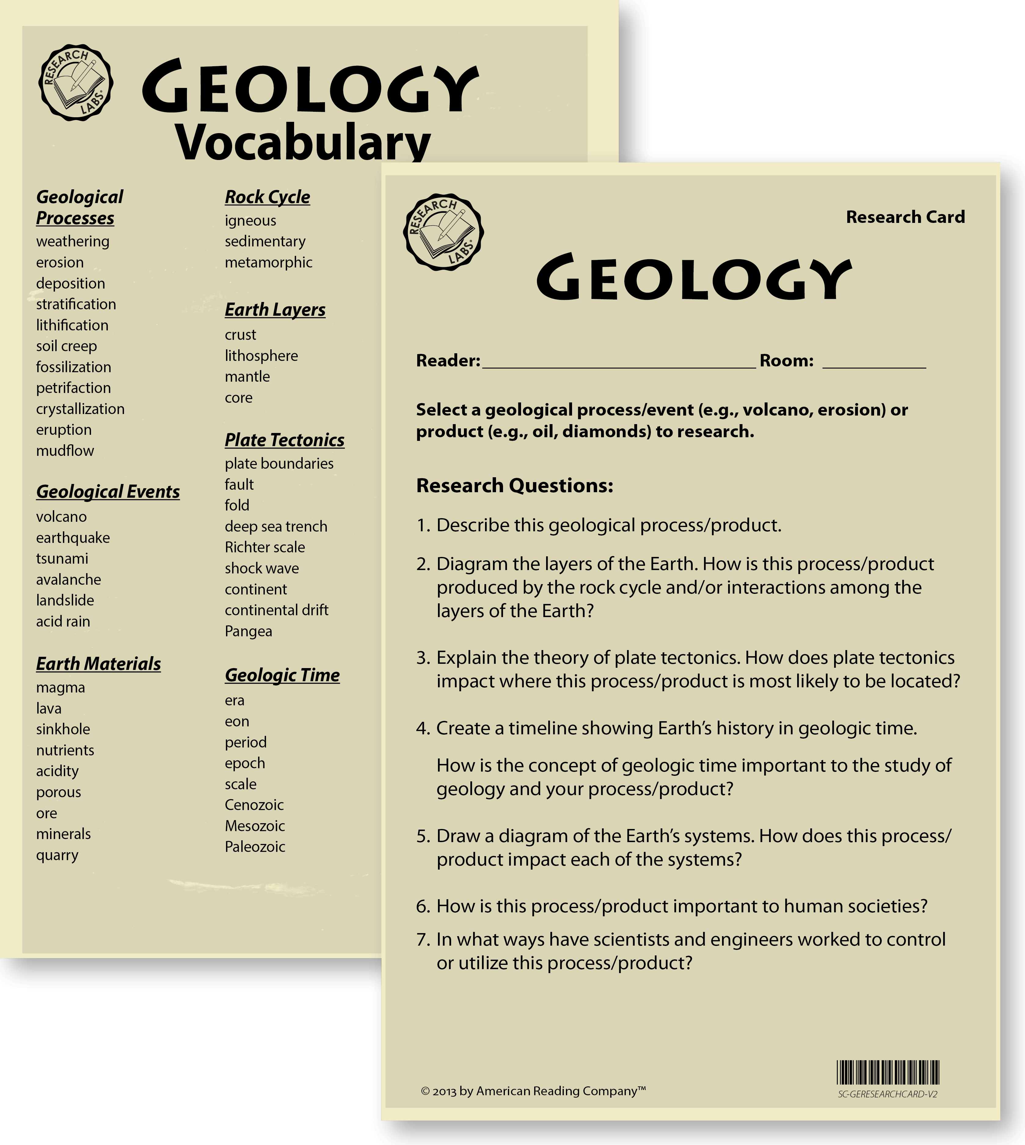 Geology | ARC Core Theme