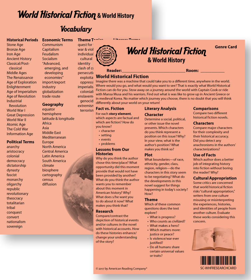 World Historical Fiction | ARC Core Theme