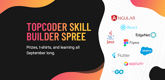 Topcoder Skill Builder Spree | Topcoder