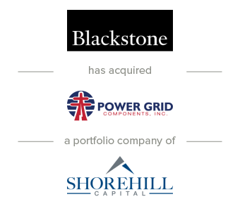 Blackstone Acquires Power Grid Components, Inc.