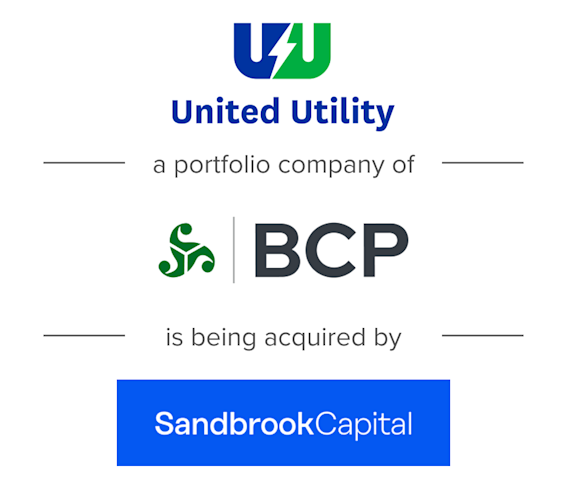 United Utility to be Acquired by Sandbrook Capital