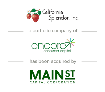 California Splendor, Inc.