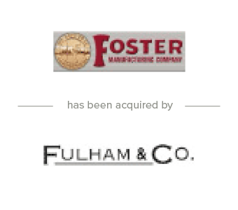 Foster Manufacturing Co., Inc.