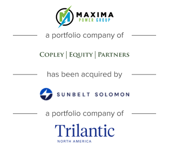 Maxima Power Group Acquired by Sunbelt Solomon Services