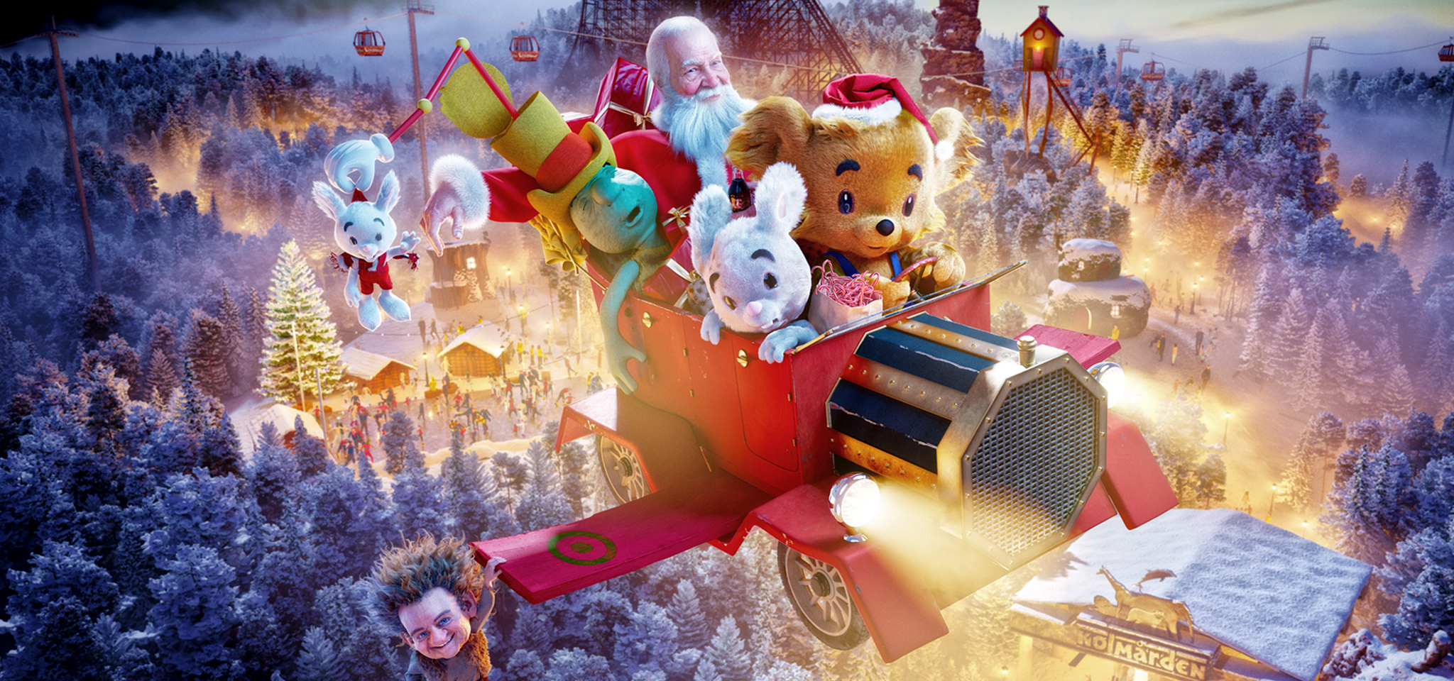 Bamses Sagojulspaket - interaktiv middag med Bamse ingår!