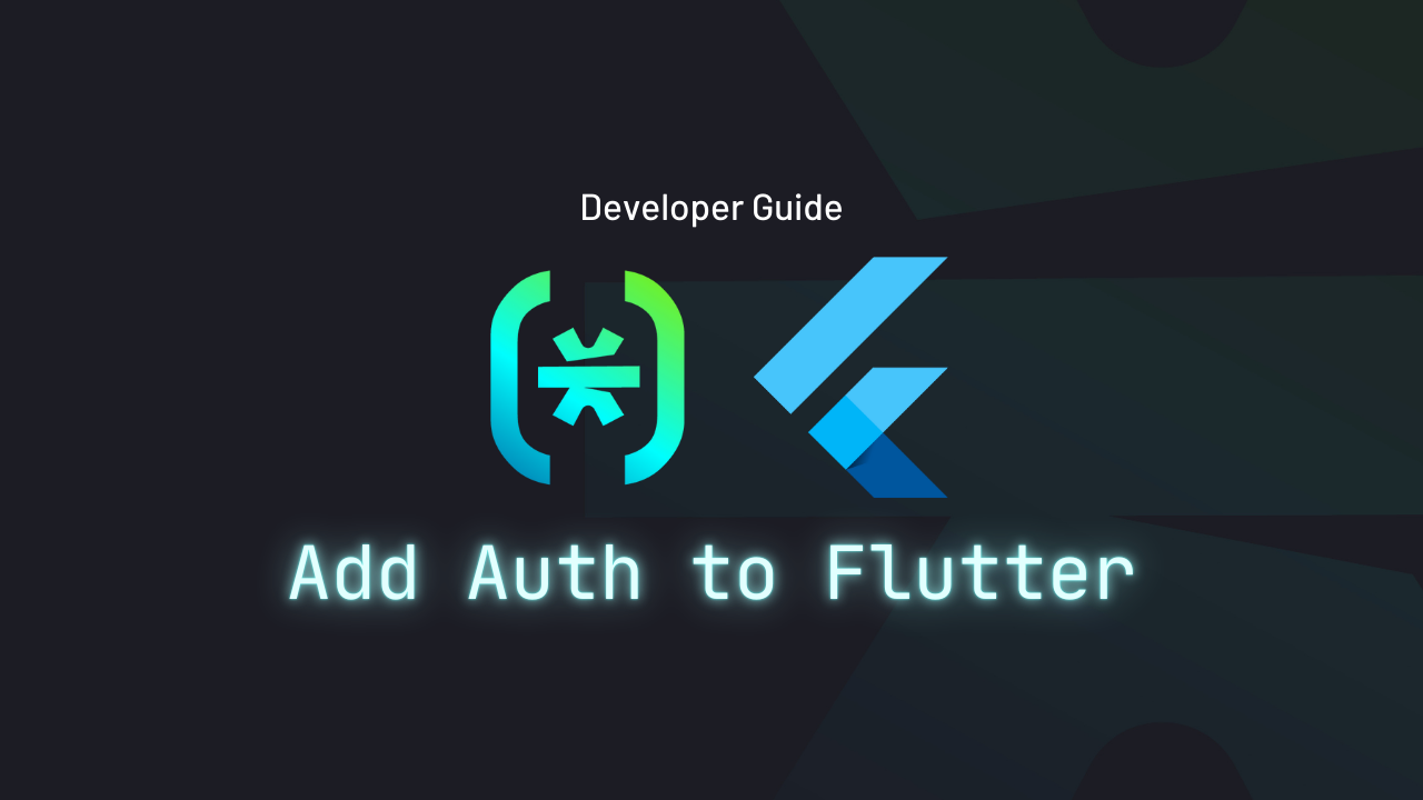 Add Authentication to Your Web & Mobile Apps with Flutter