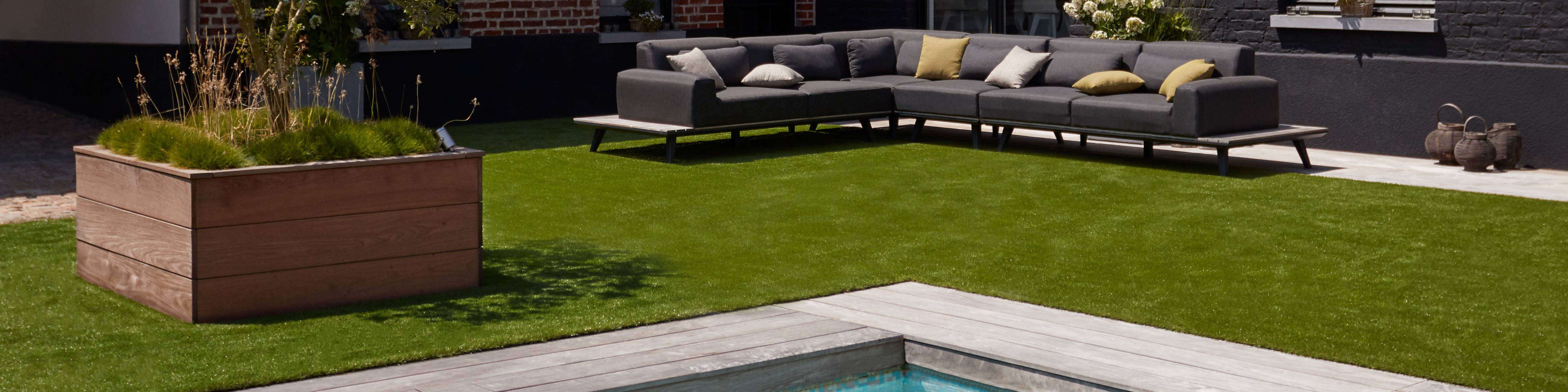 Gazon synthétique, pelouse synthétique, gazon artificiel, faux gazon ...