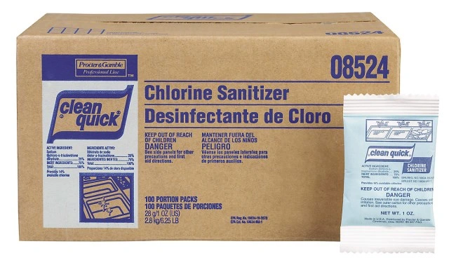 Clean Quick Chlorine Sanitizer | P&G Professional