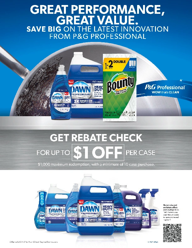 Offers and Rebates on P&G Professional Brands