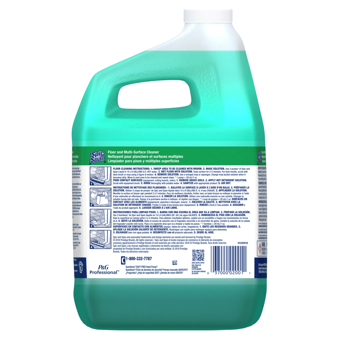 Spic And Span Floor and Multi Surface Cleaner | P&G Professional