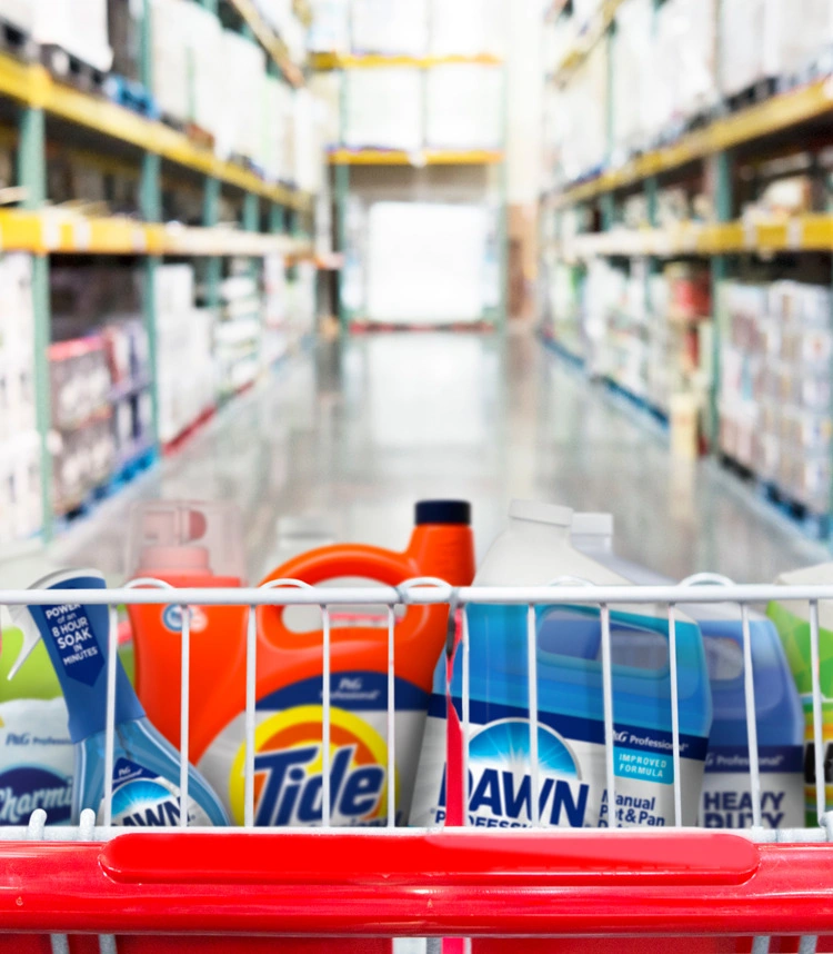 Choose Your Cleaning Products By Brand from P&G PRO