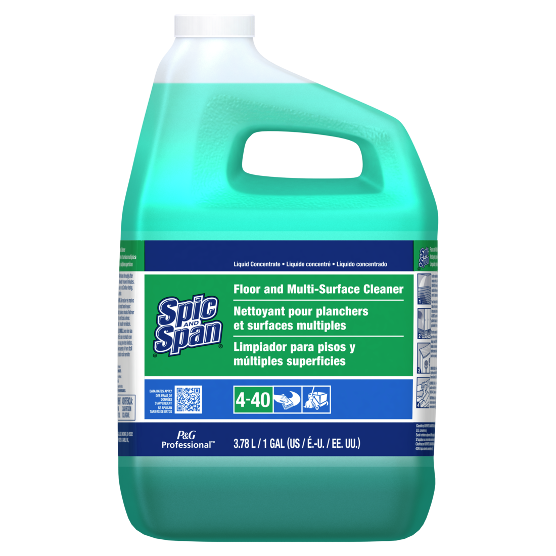 Spic And Span Floor and Multi Surface Cleaner | P&G Professional