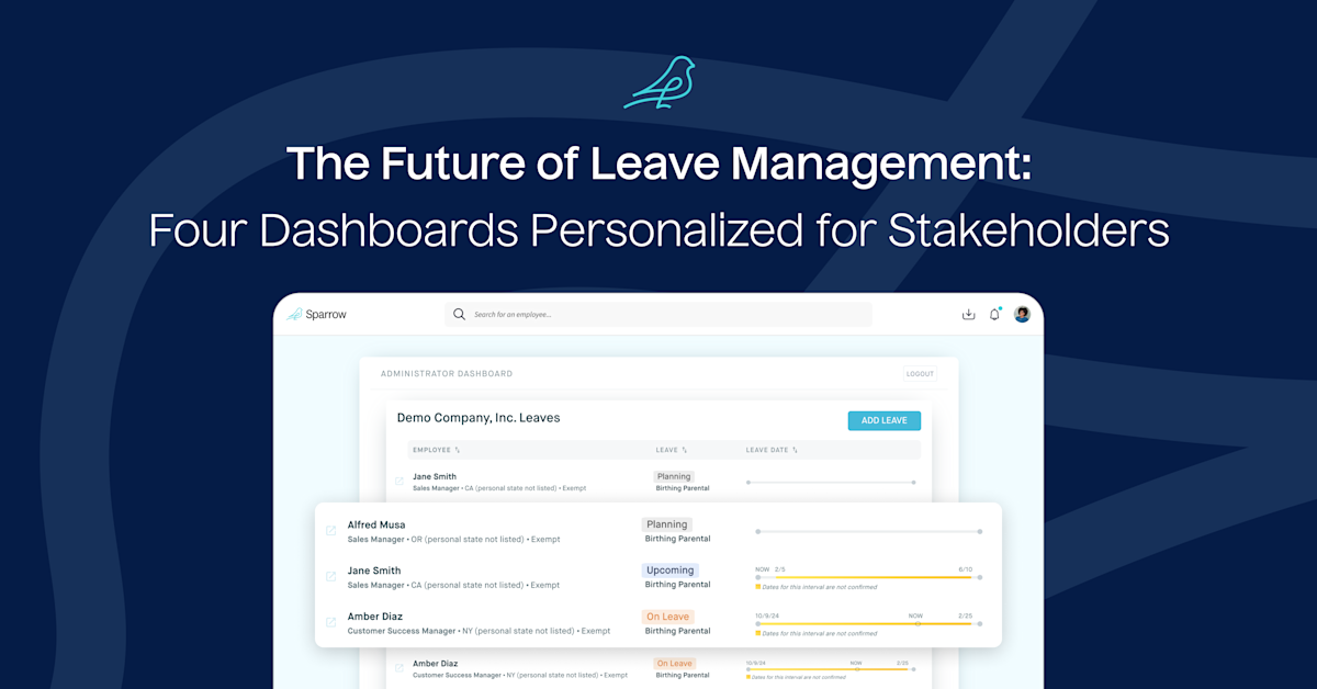 The Future of Leave Management: Four Dashboards Personalized for ...